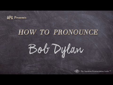 How to Pronounce Bob Dylan (Real Life Examples!)