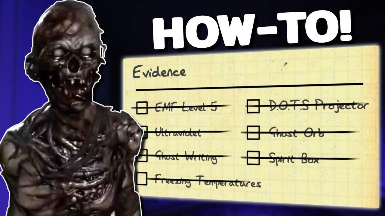 How to Identify ANY Ghost Without Evidence in Phasmophobia! (OUTDATED!)