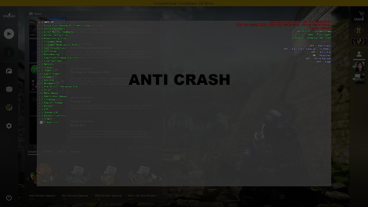 Harpoon Server Crasher How to get Anti-Crash - CS:GO - Neverlose.cc - Forum