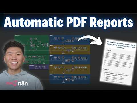 Research ANYTHING and Get a PDF Report (free n8n template)