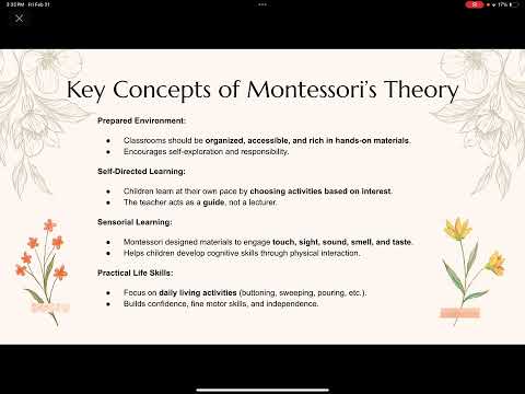 Maria Montessori and the Texas Prekindergarten Guidelines