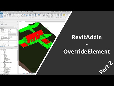 GitHub - ricaun/RevitAddin.ElementOverrideExample: Simple OverrideGraphicSettings to Color ...