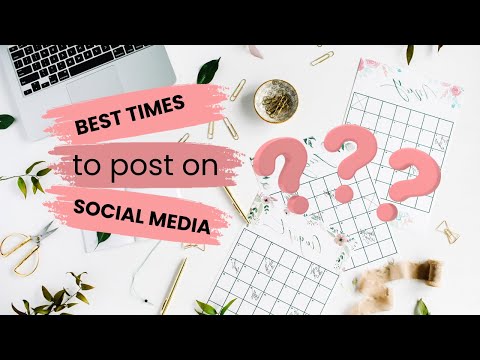 ENTREPRENEUR ADVICE: Best Times To Post On Social Media