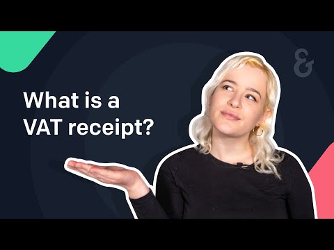 What is a VAT receipt? | Ember