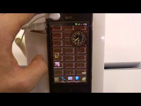 SHARP Q-pot.Phone SH-04D - Hands-on