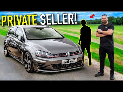 DOING A DEAL WITH A PRIVATE SELLER ON HIS GOLF GTI!