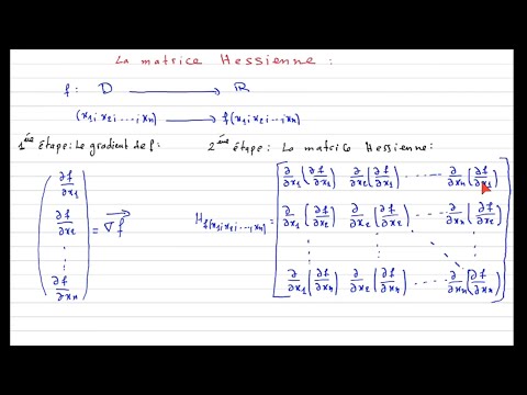 Analysis S1: The Hessian matrix of a function with two variables ...