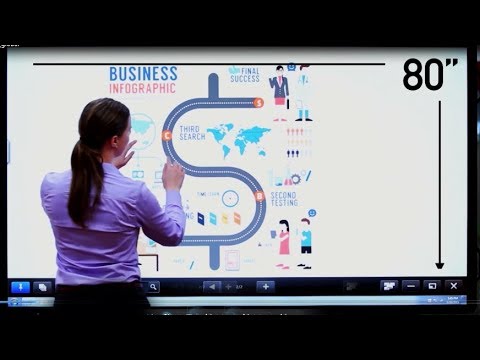 Sharp PN-80TC3: 80" Interactive Touch Board