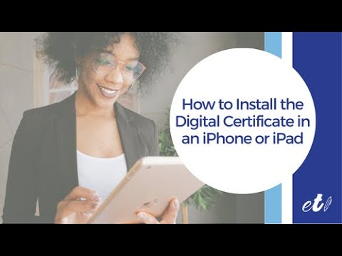 🖊 How to Install the Digital Certificate in an iPhone or iPad (in Spain)