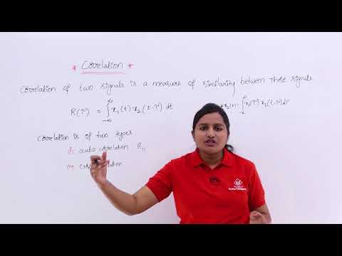 Introduction to Correlation Video Lecture - Crash Course (English) for Electrical Engineering - GATE