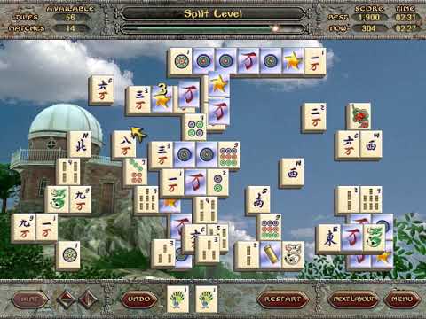 Mah Jong Quest II - Freeplay - CNSPuzzles 16.) Fun Challenges - Lids Mode - Split Level