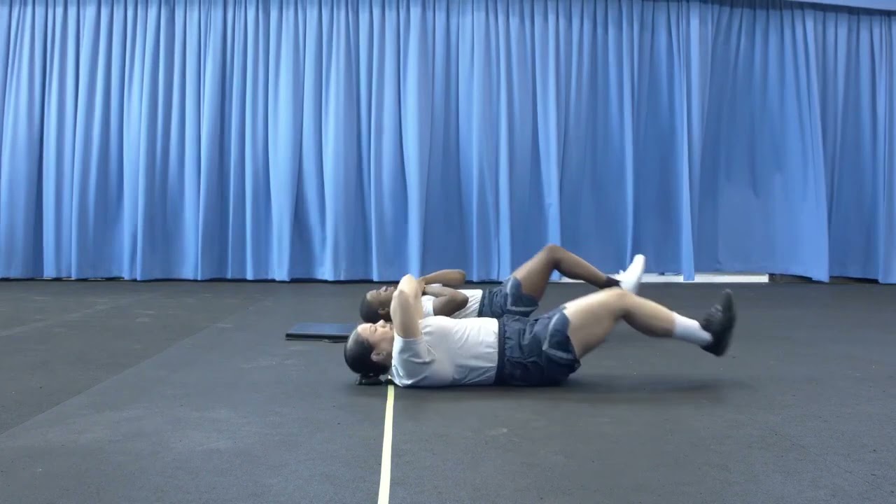 2 Min Cross Leg Reverse Crunch CLRC