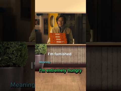 I'm famished meaning. #idioms #phrases #english #vocabulary #learnonyoutube