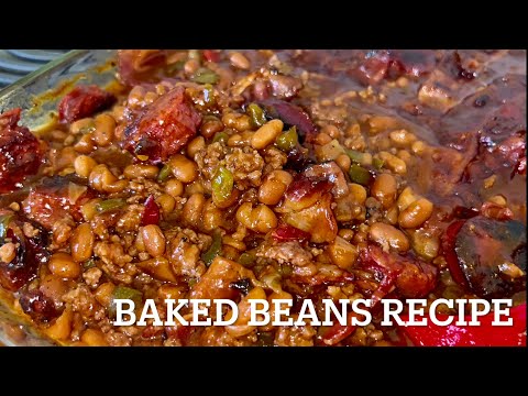 Baked Beans With Sausage and Hamburger Meat Recipe
