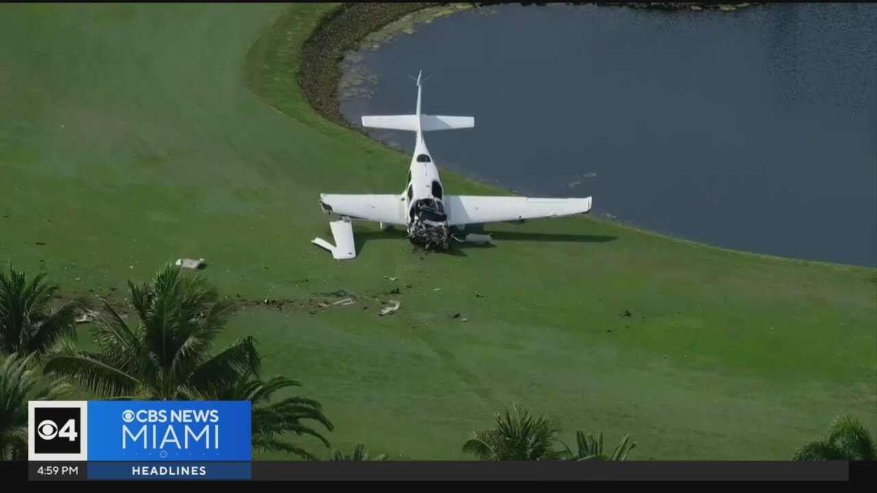 Man injured after small plane crashes on Florida Keys golf course
