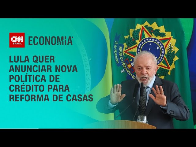 Lula promete crédito para reforma de casas | CNN Brasil