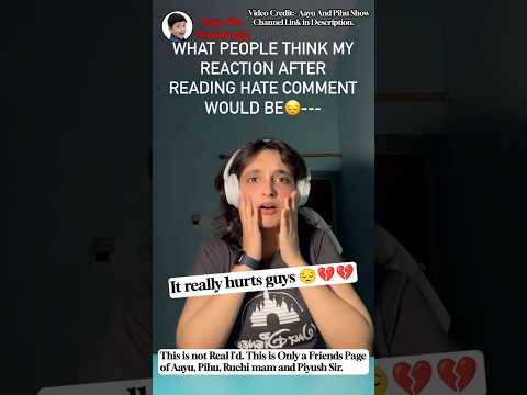 After Reading Hate Comment | BIRD'S NEST | Aayu and Pihu Show | Video Credit- β@AayuandPihuShow