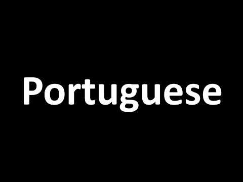 How to Pronounce Portuguese