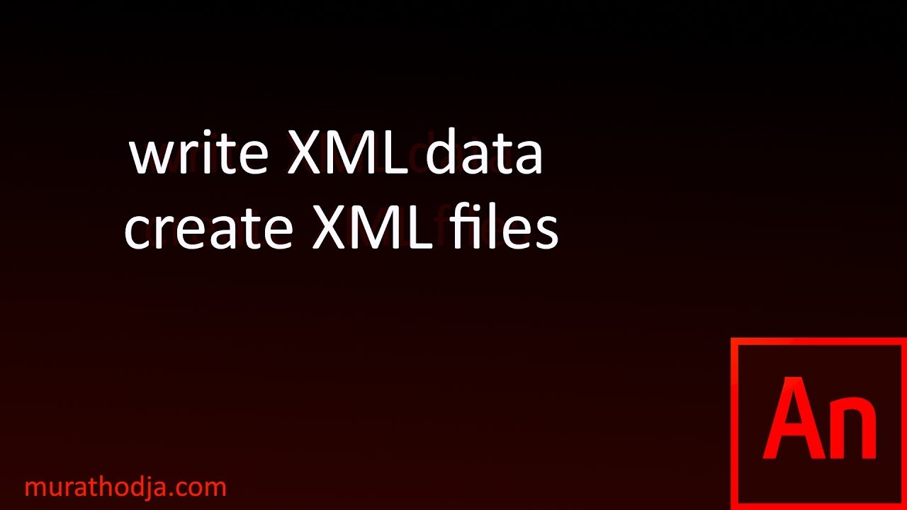 actionscript 3 write and create XML