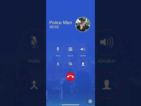 Fake police call for kids
