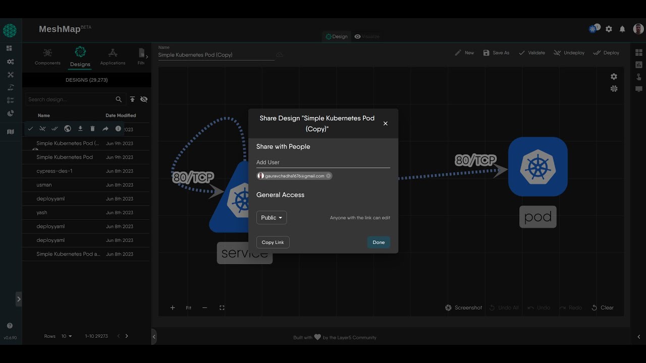 How to Share Designs using Meshery Extension