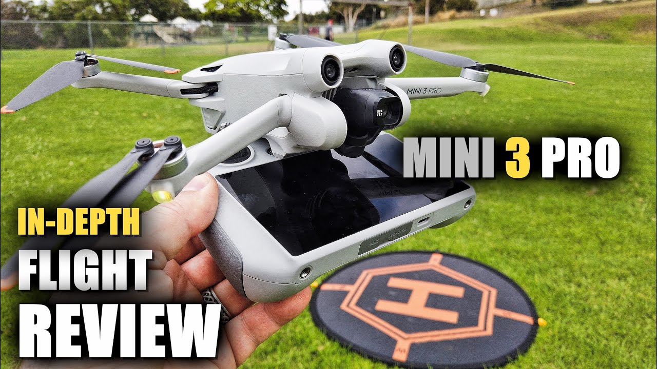 DJI MINI 3 PRO Flight Test Review IN DEPTH - Standard & EXTENDED Batteries - Fly More Kit PLUS