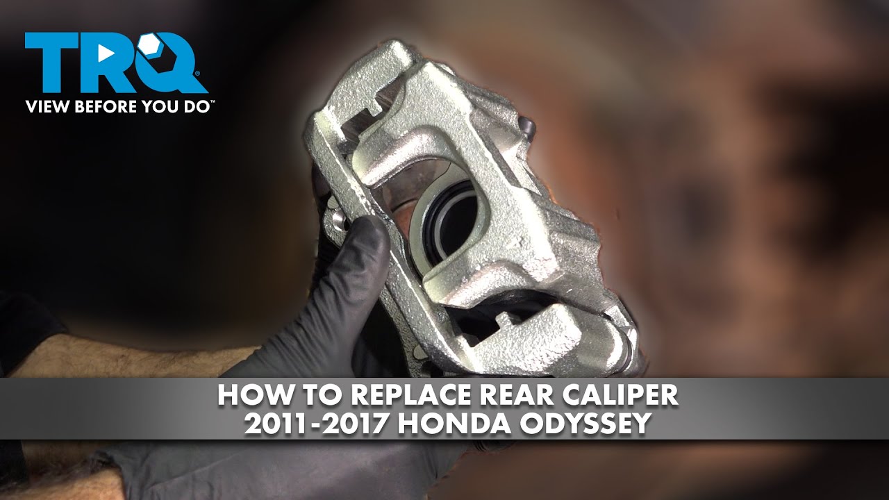 How to Replace Rear Caliper 2011-2017 Honda Odyssey