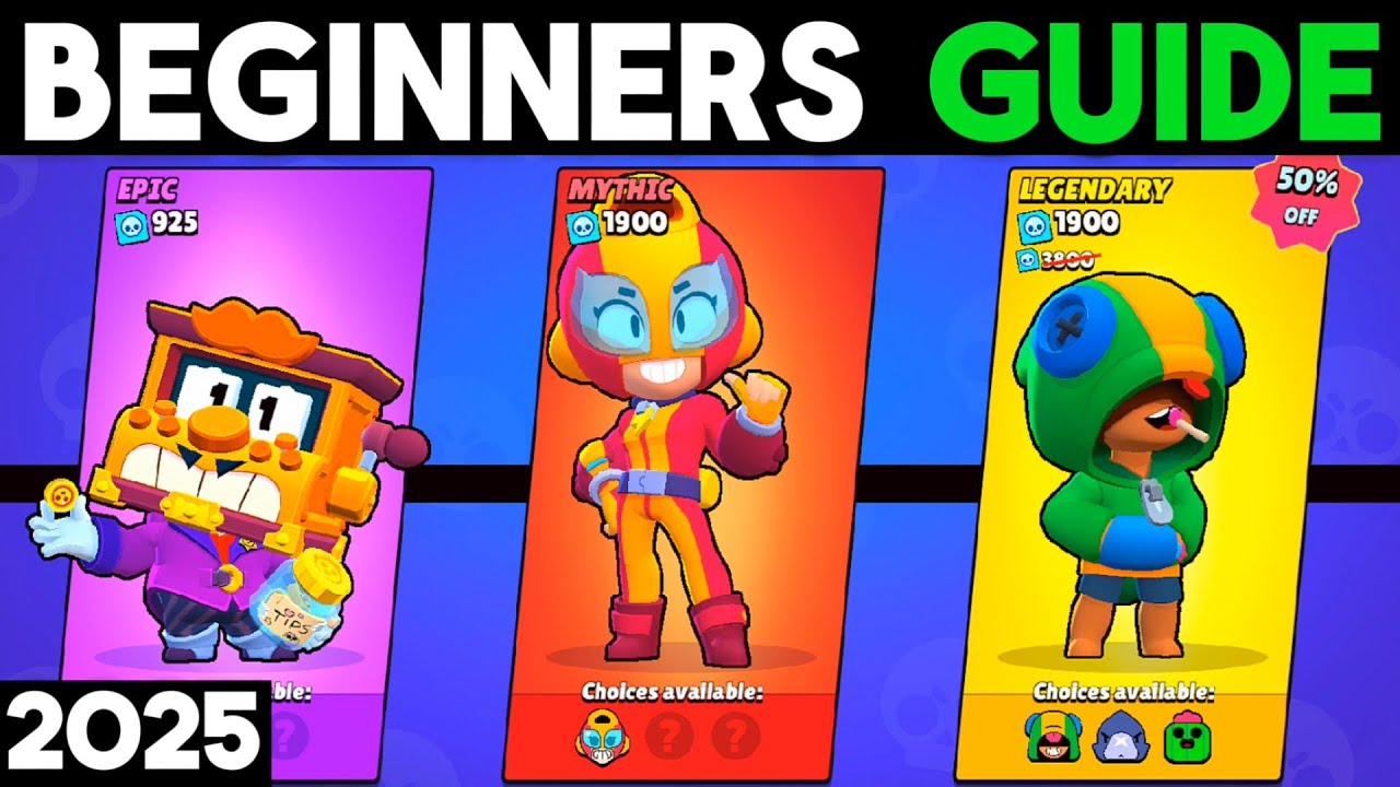 COMPLETE brawl stars BEGINNERS guide (2025) ✅
