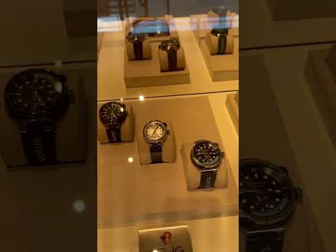 @Louis Vuitton watches on display. The latest watches from LV #shorts #watch #watches #lv #lvmh