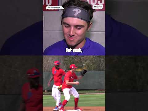 "I want to get to Philly as fast as I can." ???? Aidan Miller excited to be apart of big league camp ????