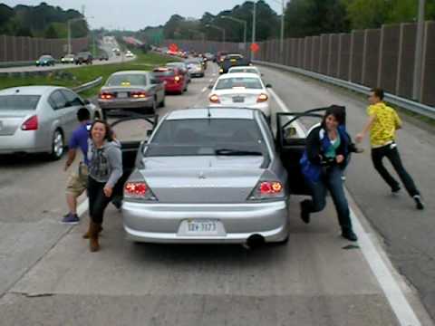 CHINESE FIRE DRILL IN AN EVO