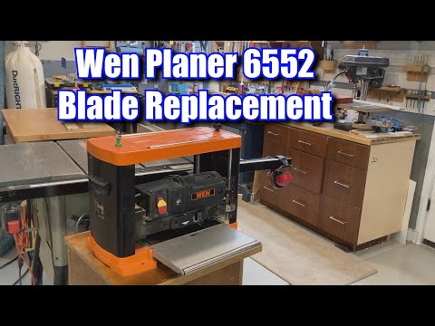 Wen 6552 Planer Blade Change