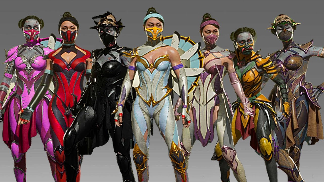 Kitana Modded New Skins And Colors