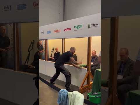Have you ever seen The Window Washing World Championships? This is Electric! #sports