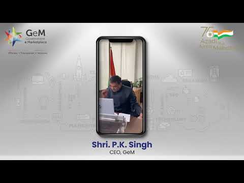 CEO GeM, Shri. P.K. Singh Addresses Members on Startup Runway & More
