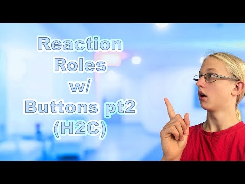 How to code a Reaction roles w/ buttons discord bot pt2