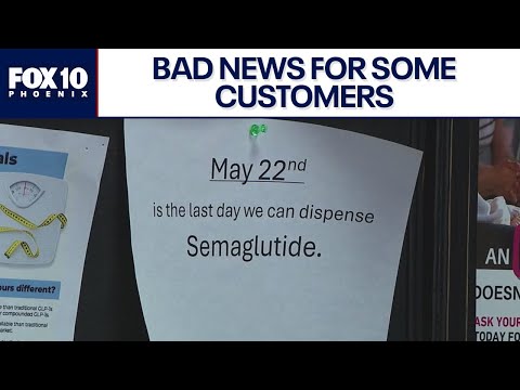 Compounding pharmacies to halt semaglutide sales May 22 | FOX 10 Phoenix
