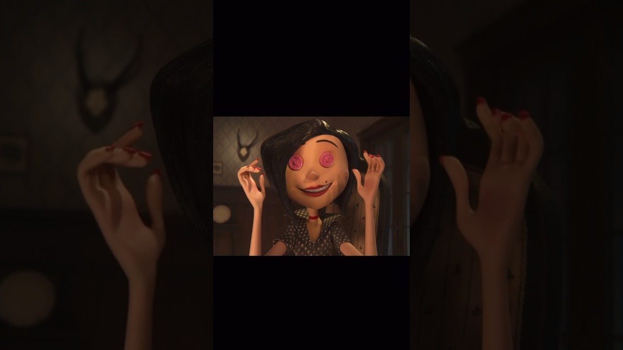 “You’re not sewing buttons in my eyes!” (Coraline) #coraline #coralinemovie #othermother