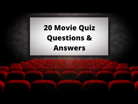 20 Movie Quiz Trivia With Questions And Answers In English #2