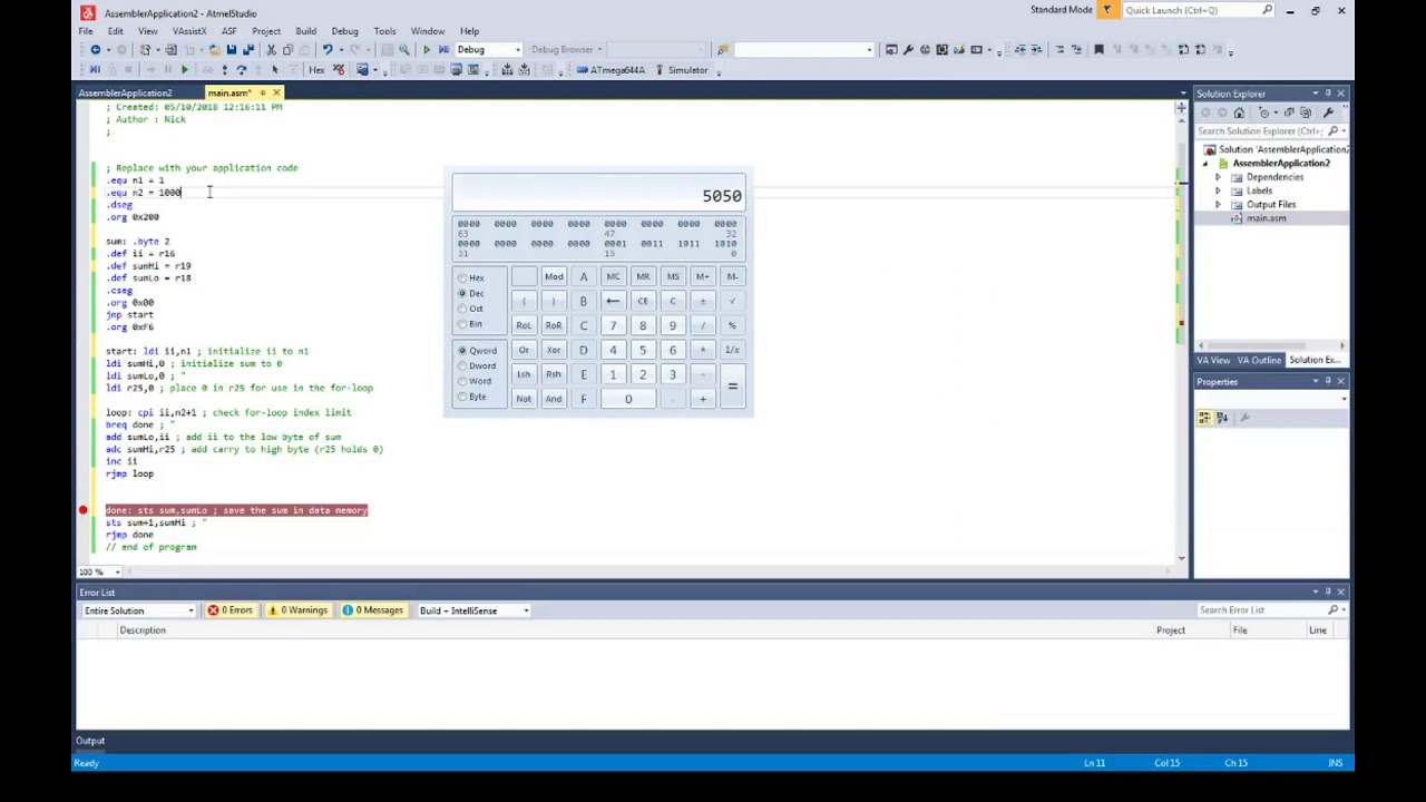 Microprocessor Lab2 tutorial