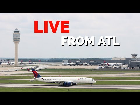 LIVE 🔴 Atlanta Hartsfield-Jackson International Airport | LIVE ATC