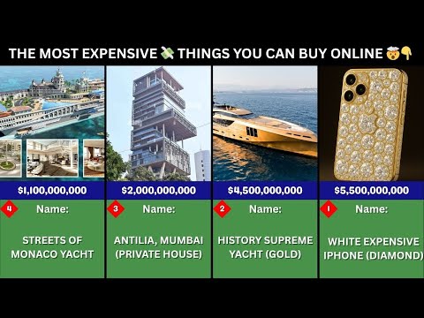 The Most Expensive💸Things You Can Buy Online🤯👆 Last One Shocked You