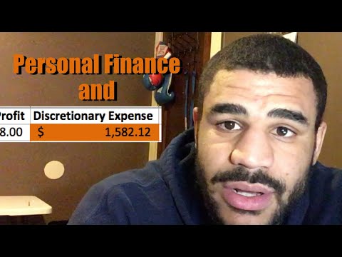 Personal Finance Spreadsheet and Discretionary Expense