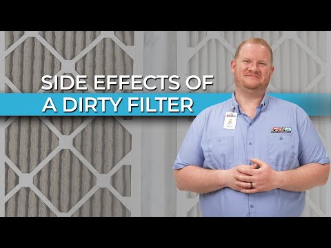 Side effects of a dirty filter | Fire & Ice Heating and Air Conditioning