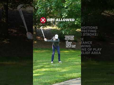 Ob stakes are there for a reason! Here's what you need to know about this rule of #golf 🔴