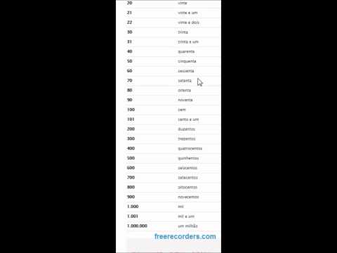 NÚMEROS | Aprender Português do Brasil
