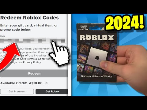 How to Redeem a ROBLOX GIFT CARD in 2024! (REDEEM ROBLOX CODES)
