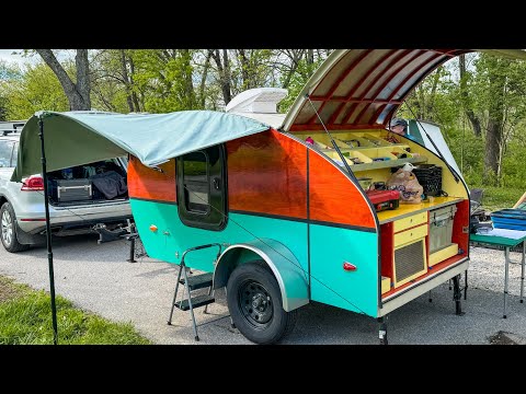 Camping at BIG BONE LICK | TWO DIY TEARDROP TOURS