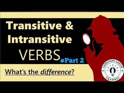Verbs┇Part 2┇Waa maxey Transitive & intransitive Verbs ?┇English to Somali.