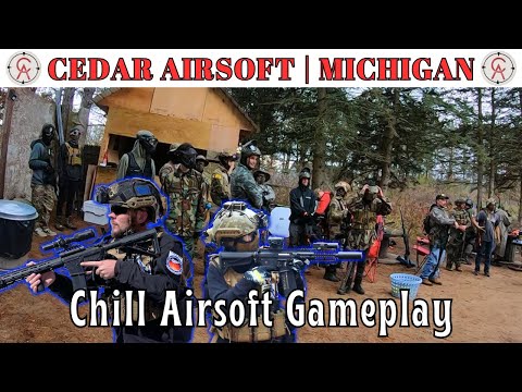 Cedar Airsoft Field in West Michigan | Fun Multi-POV Gameplay